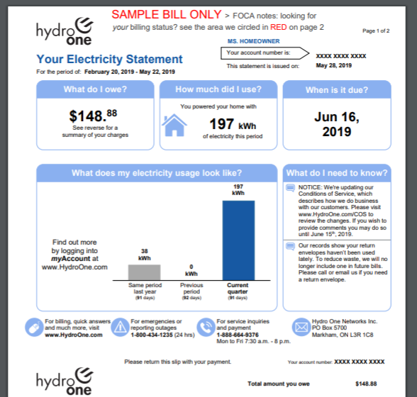 Electricity Pricing - FOCA answers Ontario cottage country questions