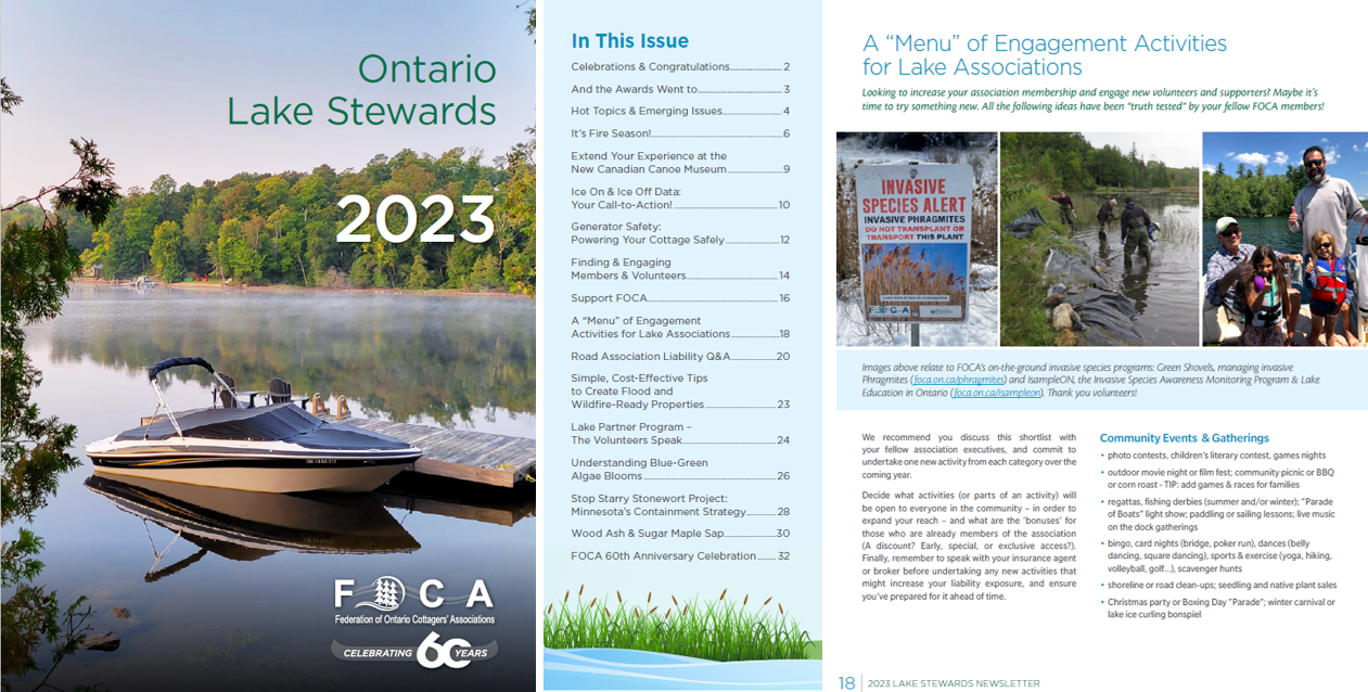 About FOCA - FOCA answers Ontario cottage country questions