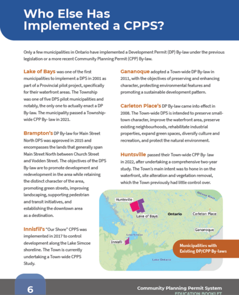Land Use & Planning - FOCA answers Ontario cottage country questions